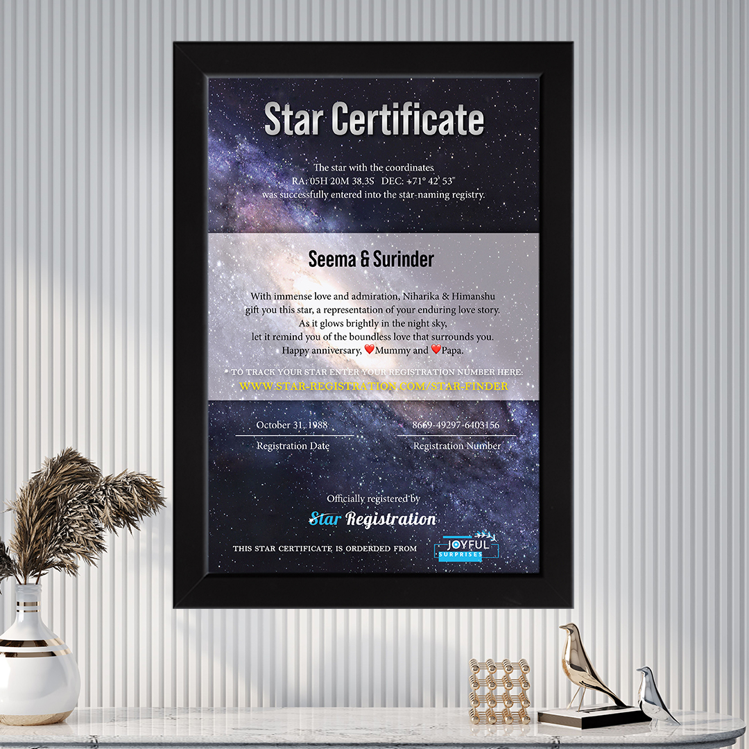 Welcome to Star Registration